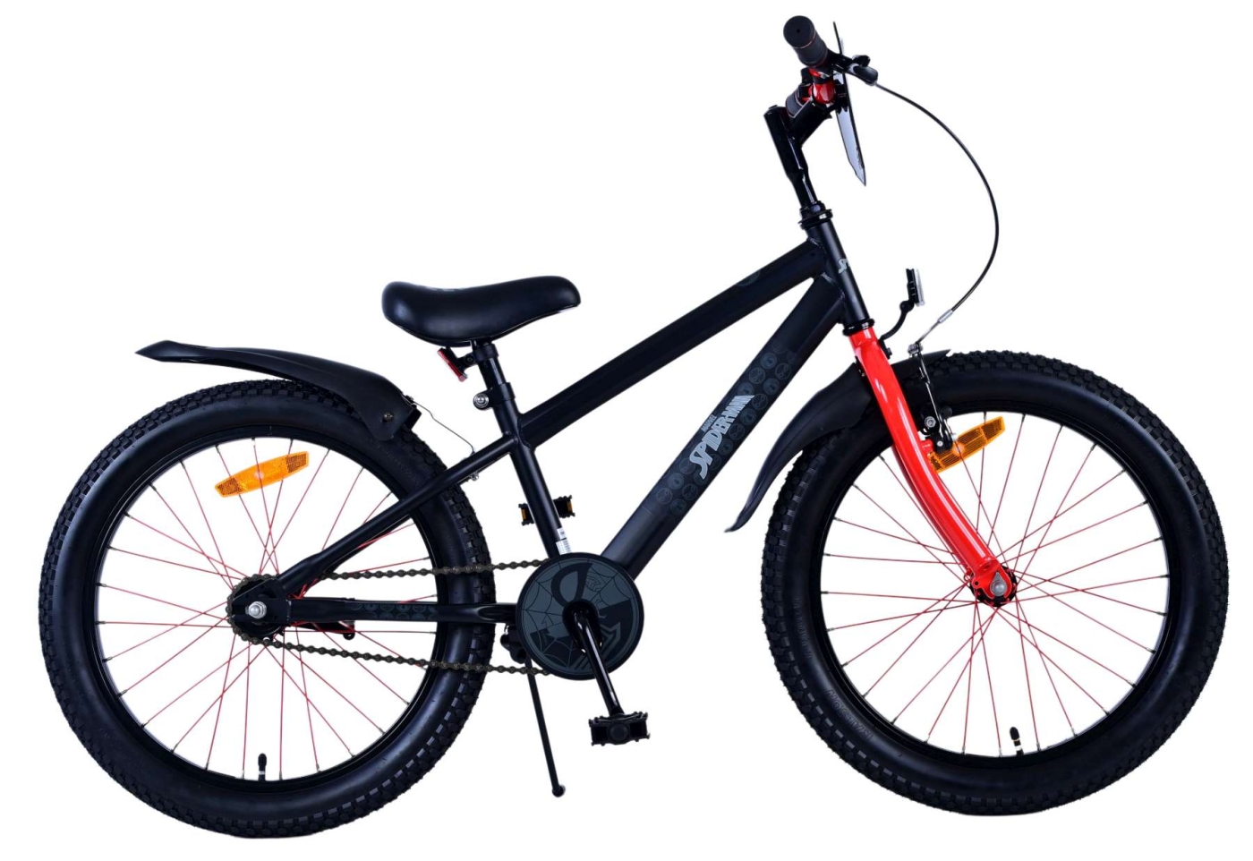 Volare Barncykel 20 - Spiderman Matt Svart (22040) | Yallop.se